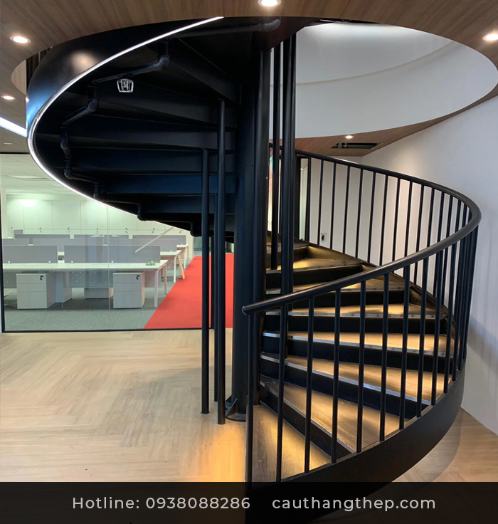 Cầu Thang Xoắn Thép Đẹp | Mẫu Mã Đa Dạng Hiện Đại